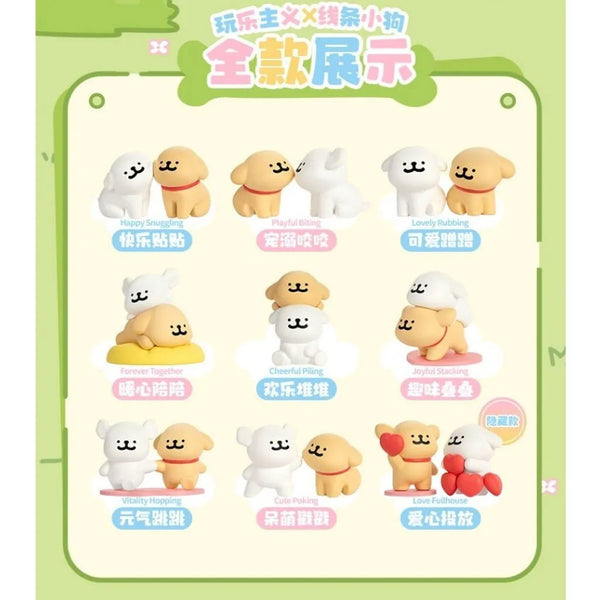 Funism MALTESE Happy Snuggling Series Blind Box - Shopitree.com