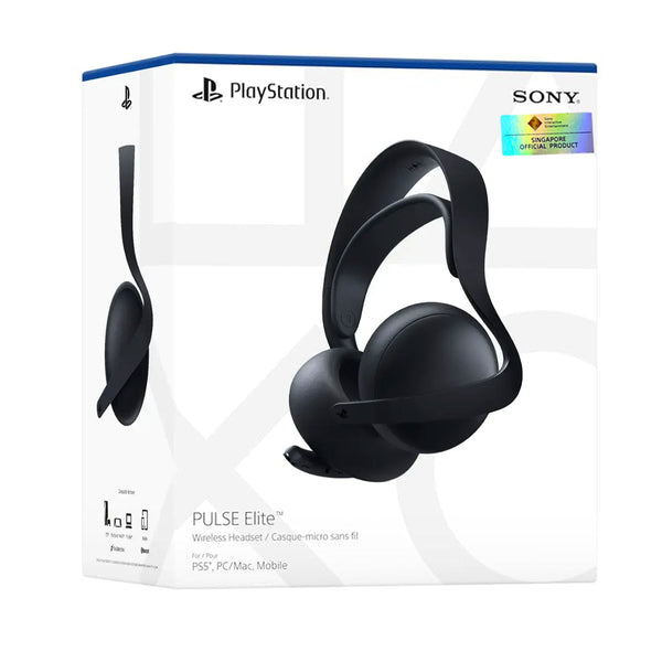 Sony PS5 PULSE Elite Wireless Headset - Midnight Black - Shopitree.com